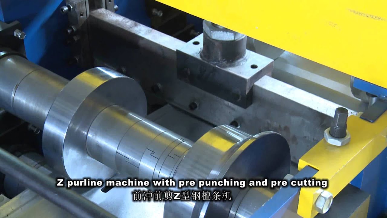 Z purline machine, Purline forming machine, Z roll forming machine ...