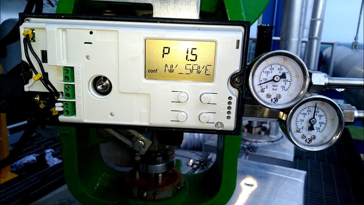ABB Positioner Auto Calibration in English - YouTube