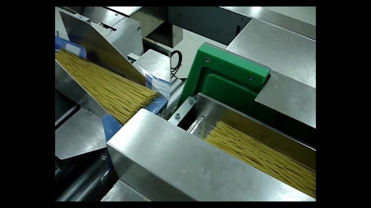 CONFEZIONAMENTO SPAGHETTI - SPAGHETTI PACKAGING - YouTube
