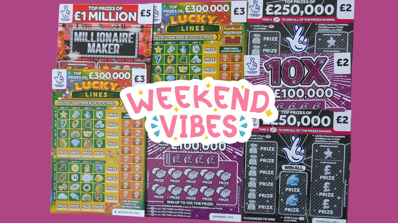 Weekend Session. Can we have a winner? Scratch Cards from UK National ...