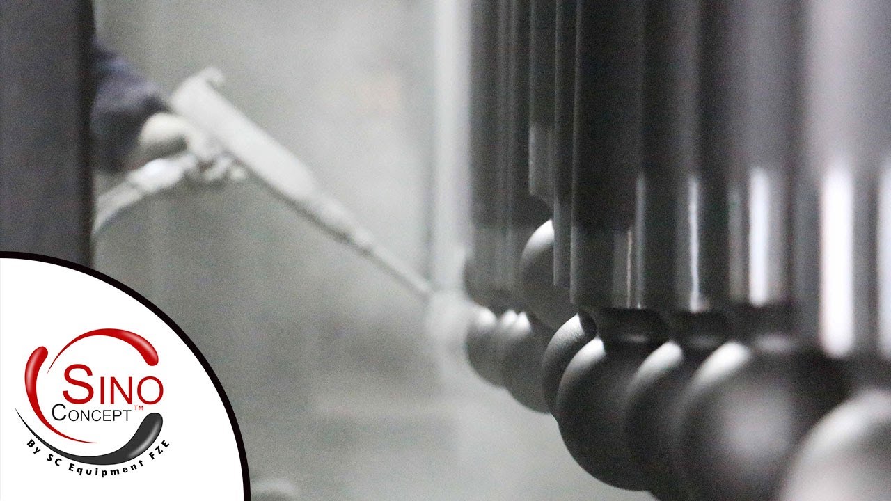 Sino Concept's Powder Coating Factory in China. - YouTube