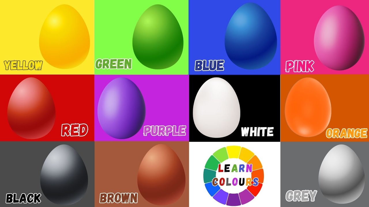 The Colors Song | Learn Color for Kindergarten| Learn English ...