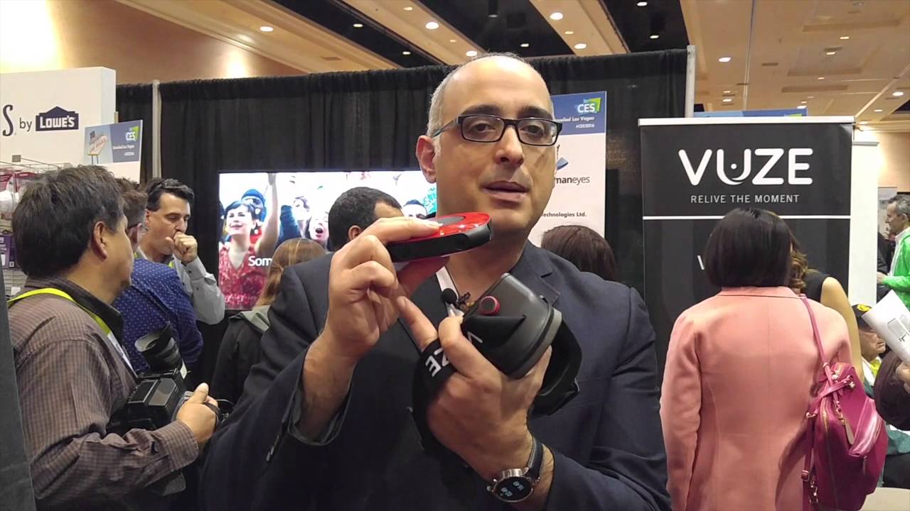 VUZE VR hands on - YouTube