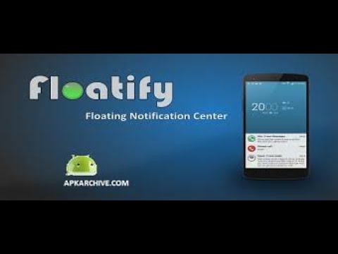 Floatify notifications for anydroid - YouTube