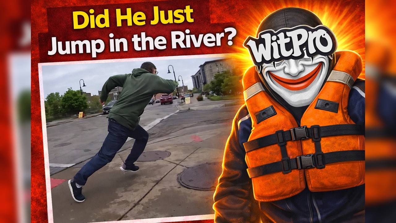 Young Guy Tries to Jump In River to Avoid Arrest (with a WitPro Story Time) | WitPro Reacts ...