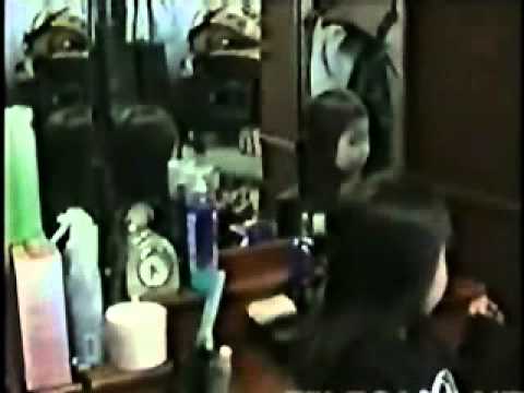 Japanese ghost girl in mirror