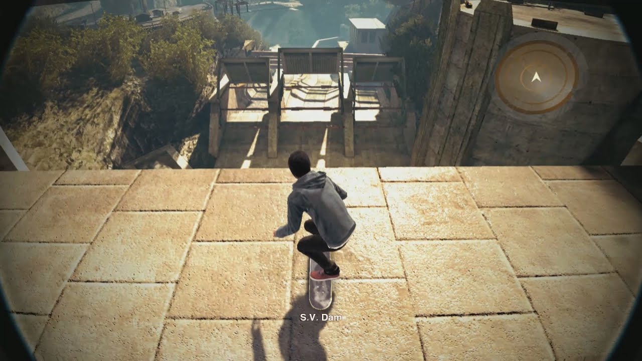 This is why Skate 2 has the better map - YouTube