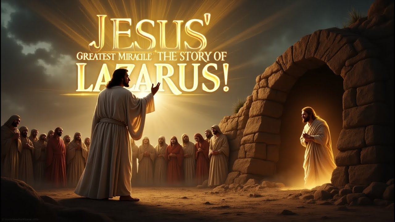Jesus’ Greatest Miracle – The Story of Lazarus | The Man Who Rose from ...