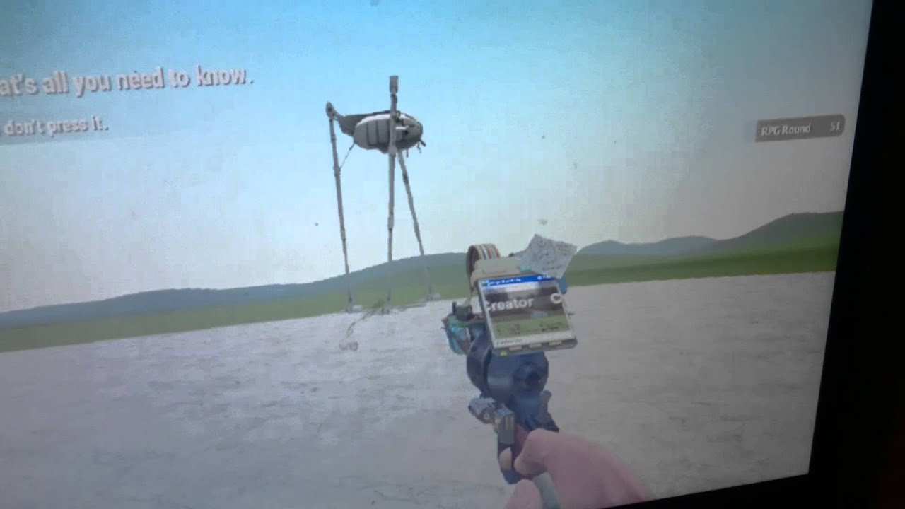 Jeff Wayne Mod in gmod - YouTube