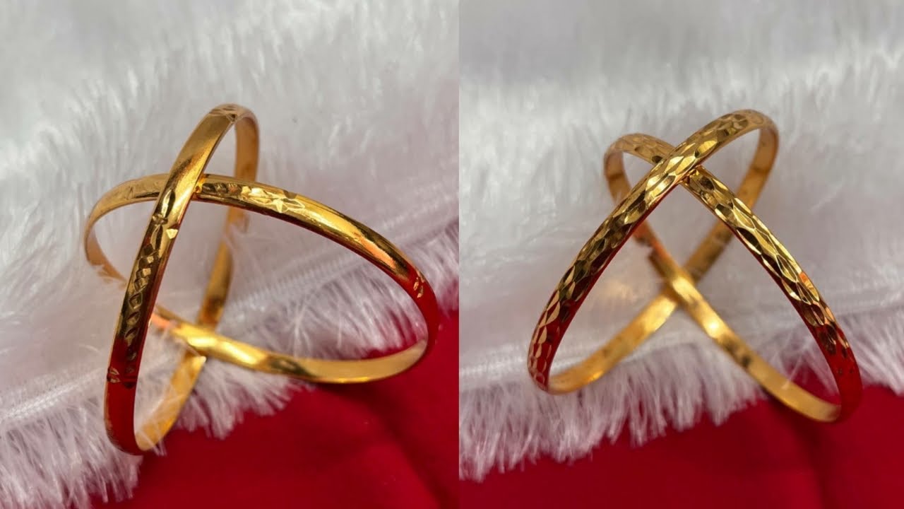 Pure impon bangle with gold coating | pure Panchalogam bangles for ...