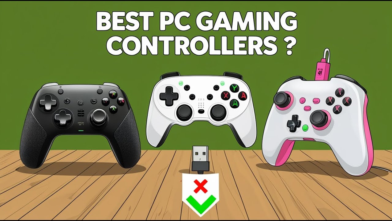 TOP 5 Best PC Gaming Controllers 2025 - YouTube