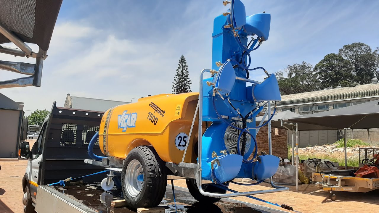ORCHARD & VINEYARD MULTI-ROW SPRAYER - YouTube