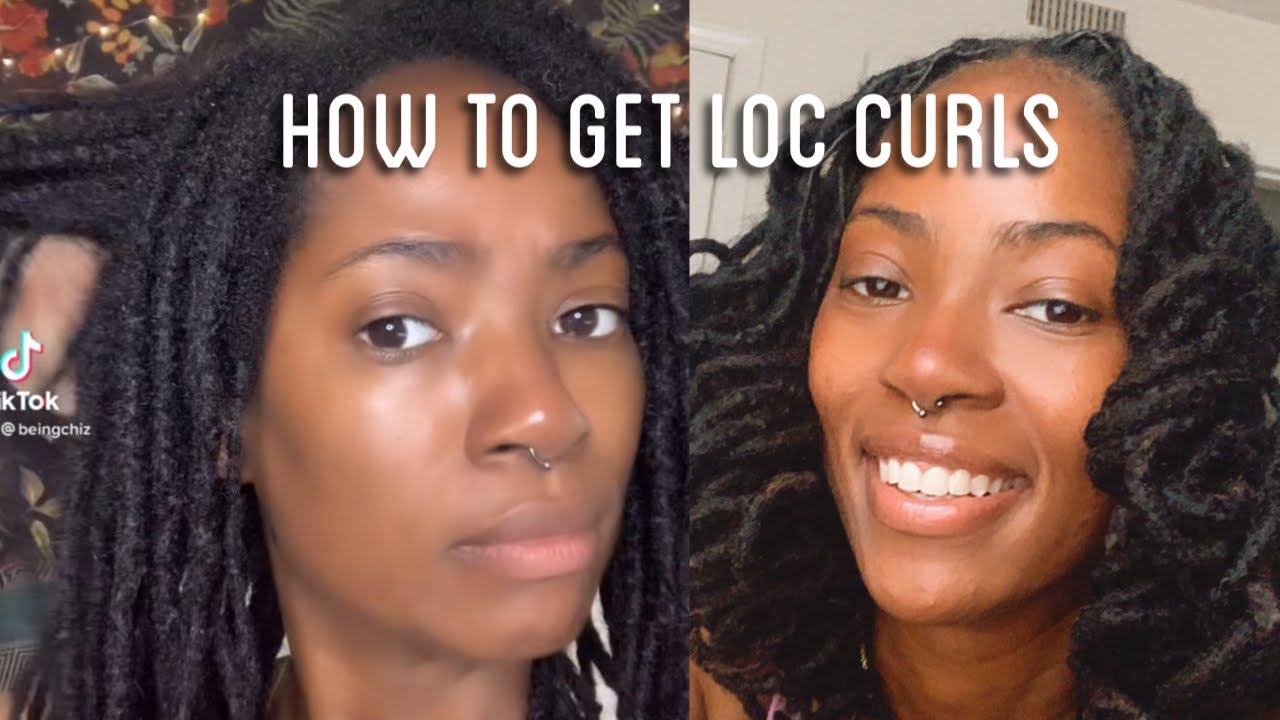 FRESH RETWIST & LOC CURLS | USING FOAM ROLLERS | Being CHIZ - YouTube