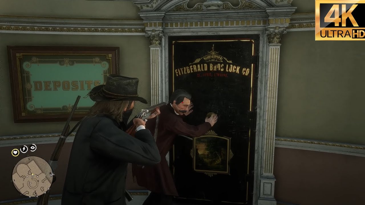 The National Bank Heist💀| Red Dead Redemption 2 - YouTube