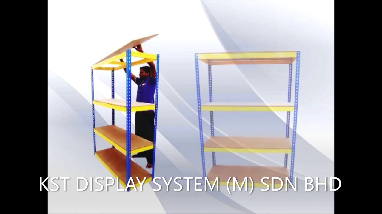 Boltless Rack KST Installation Video - YouTube