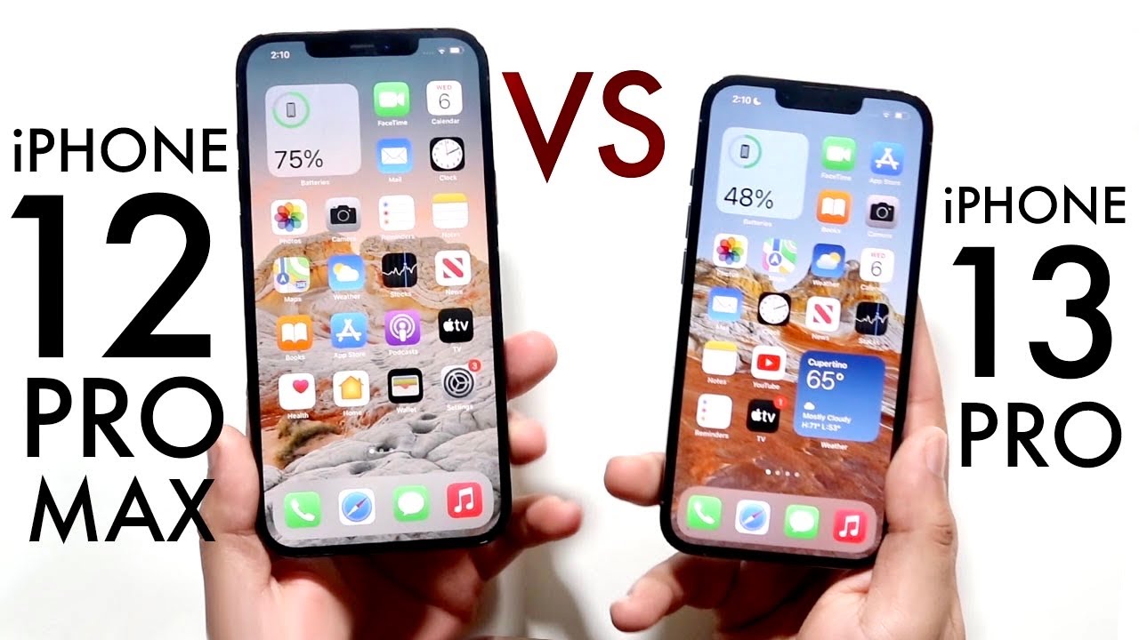 iPhone 13 Pro Vs iPhone 12 Pro Max! (Comparison) (Review) - YouTube