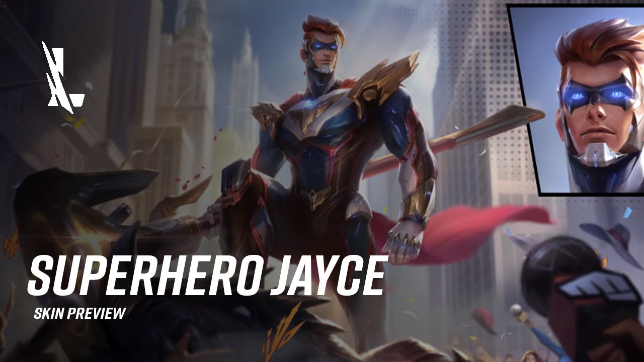 Superhero Jayce Skin Preview | League of Legends: Wild Rift - YouTube