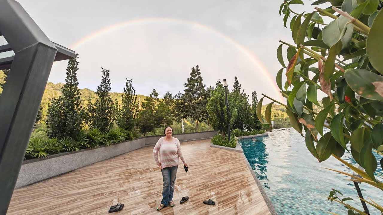 Making pumpkin soup and hanging out with my girls by the pool at Bukit ...