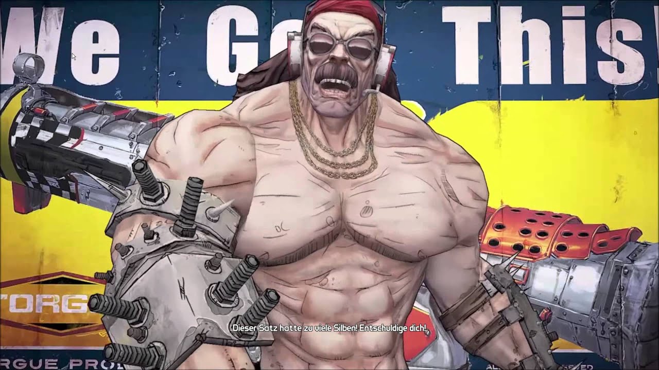 Borderlands 2 - Badass Crater of Badassitude Intro German - YouTube
