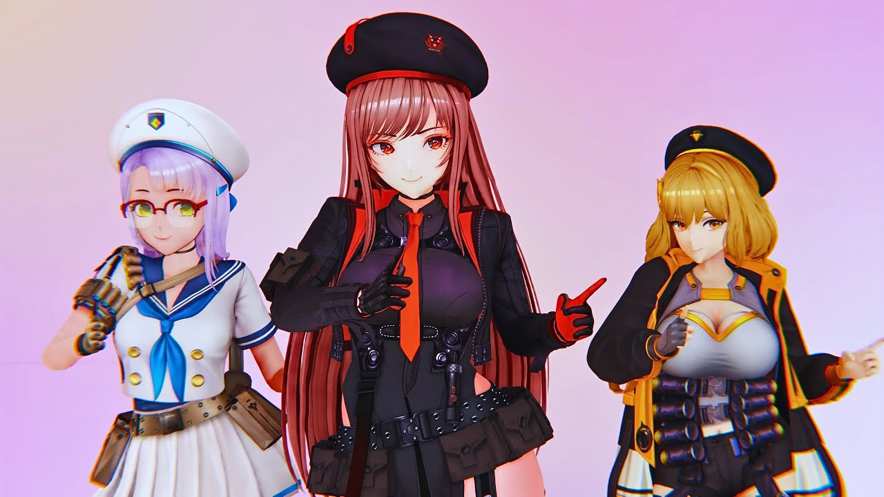 Counter Squad - Poke Dance 【Nikke/MMD】#nikkegoddessofvictory - YouTube