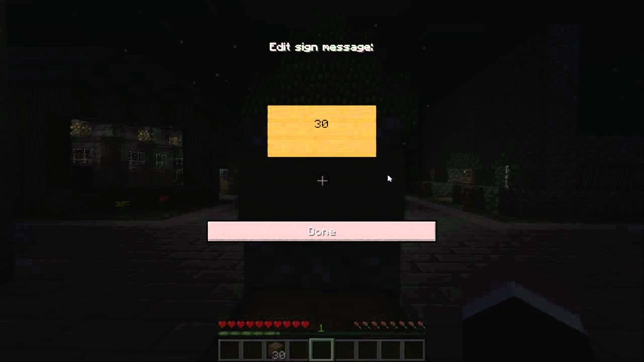 How to setup a minecraft chest shop [Wolfcraft.biz] - YouTube