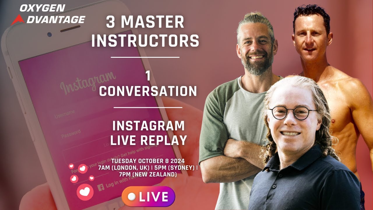 The Role of Breath Training in Athletic Performance | 3 Oxygen Advantage Master Instructors ...