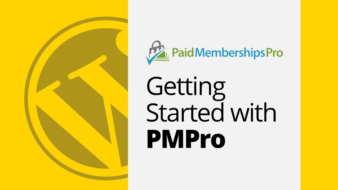Easy Setup of PMPro or Paid Memberships Pro for Wordpress Users - YouTube