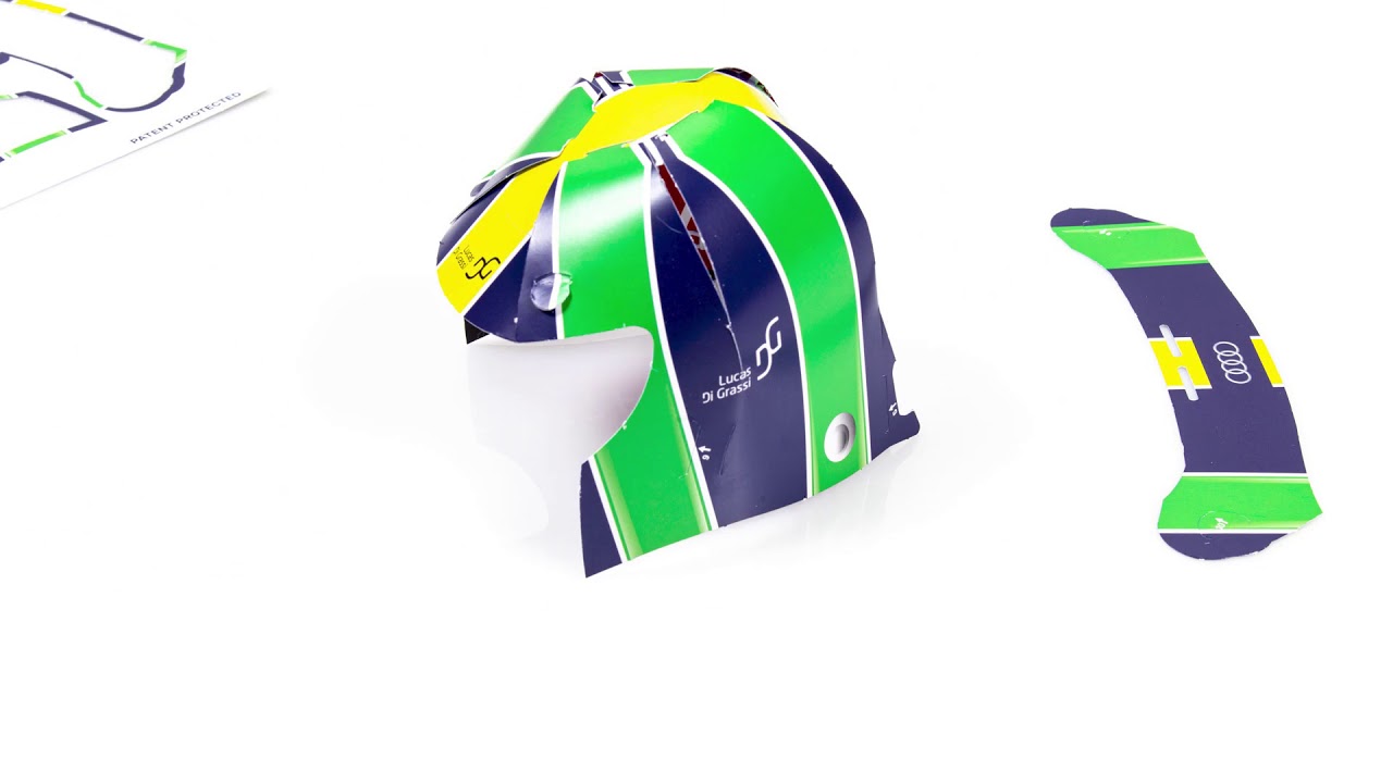 Pop Up Mini Motorsport Helmet - YouTube