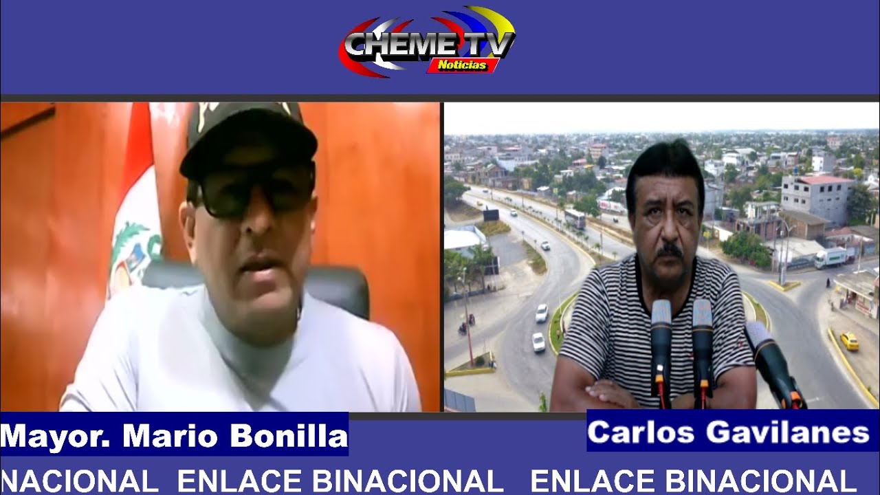 ENLACE BINACIONAL CON EL MAYOR. MARIO BONILLA BELLO, COMISARIO DE AGUAS ...