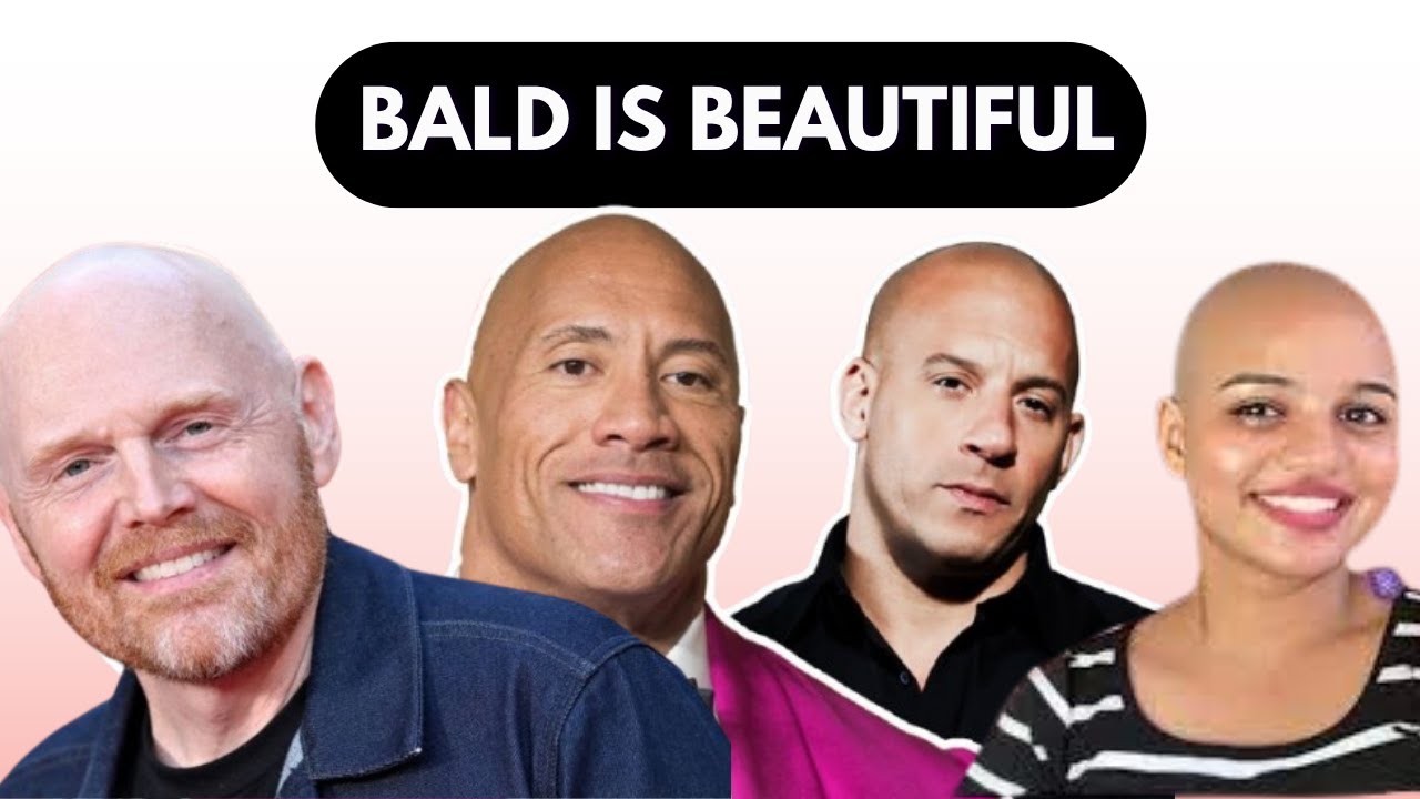 100 Famous Bald Men | Dwayne Johnson | Jason Statham | Bruce Willis ...