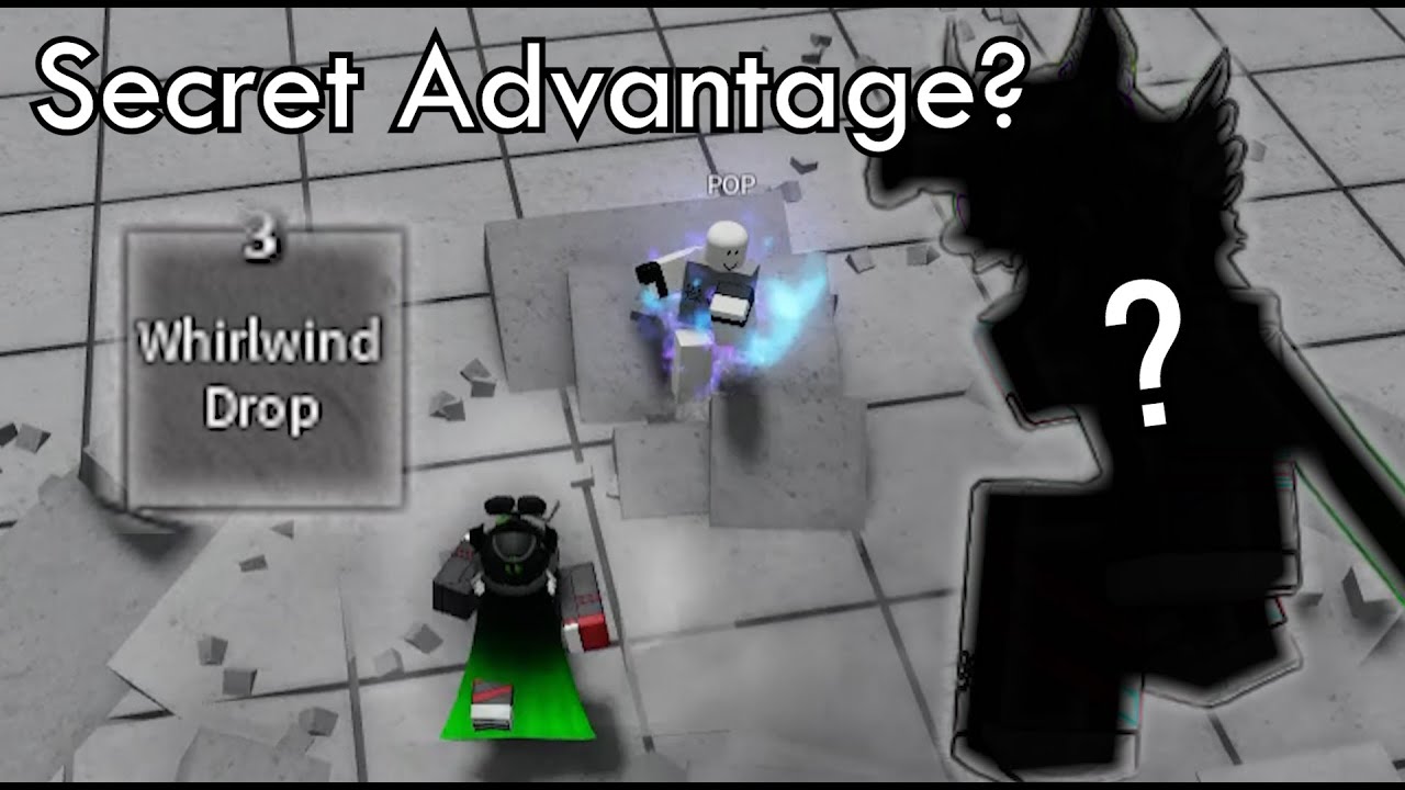 Whirlwind Drop Has A SECRET ADVANTAGE [#thestrongestbattlegrounds ...