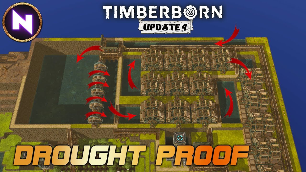 Extreme Civil Engineering To Drought Proof The Colony | 09 | Timberborn ...