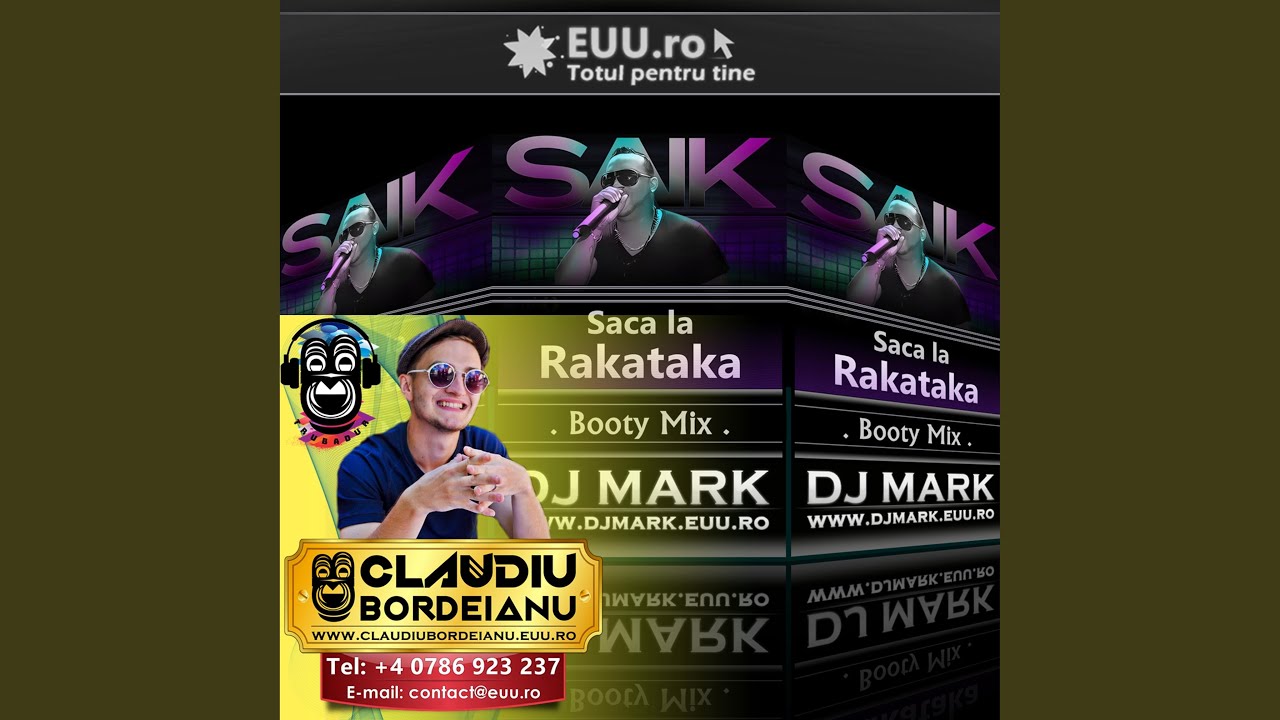 Claudiu Bordeianu Saca la Rakataca Edit 2017 (Dj Mark Romania Booty x ...