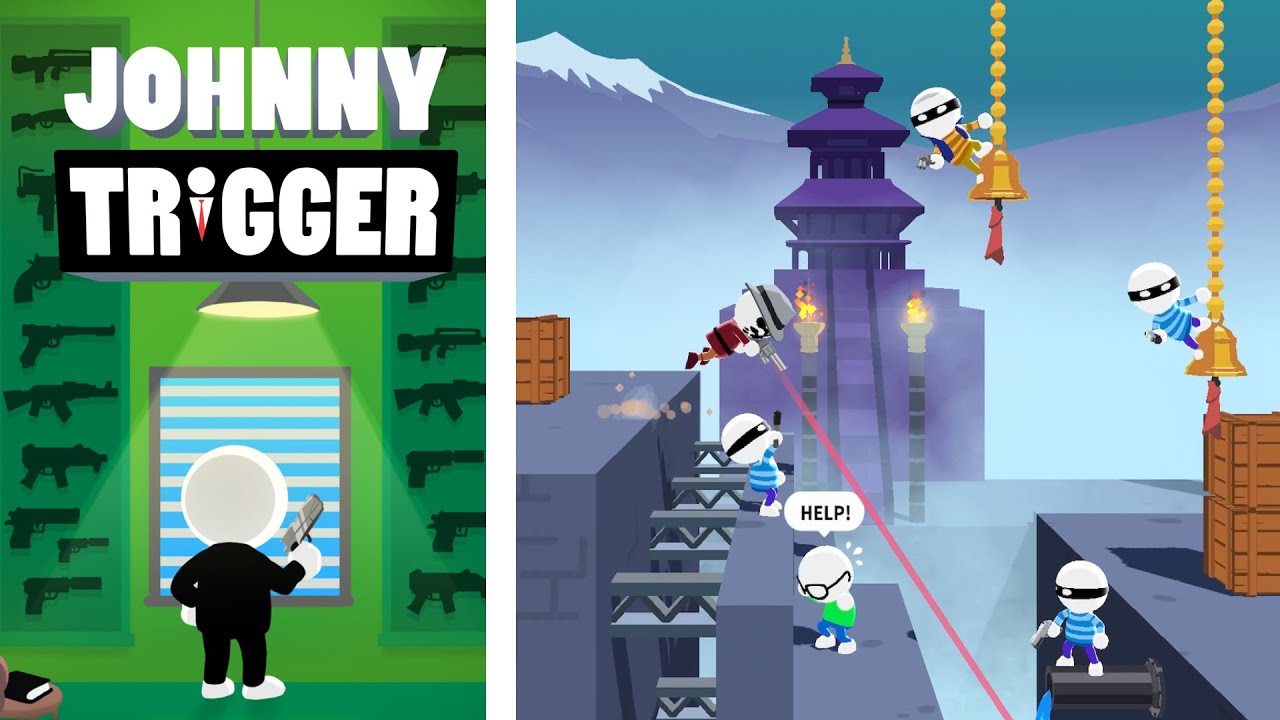 JOHNNY TRIGGER ALL LEVELS 358 GAMEPLAY WALKTHROUGH PART 25 - YouTube