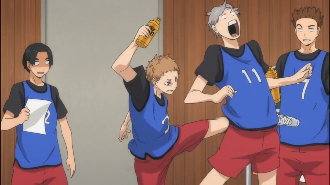 Just Yaku Kicking Lev | Haikyu!! - YouTube
