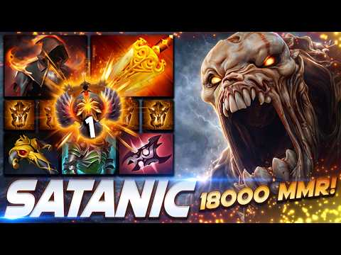 Satanic Lifestealer - 18000 MMR! - Dota 2 Pro Gameplay [Watch & Learn]