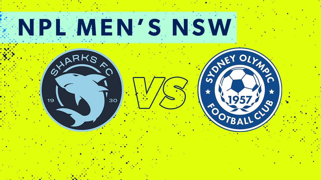 NPL Men's NSW Round 4: Sutherland Sharks FC v Sydney Olympic FC - YouTube