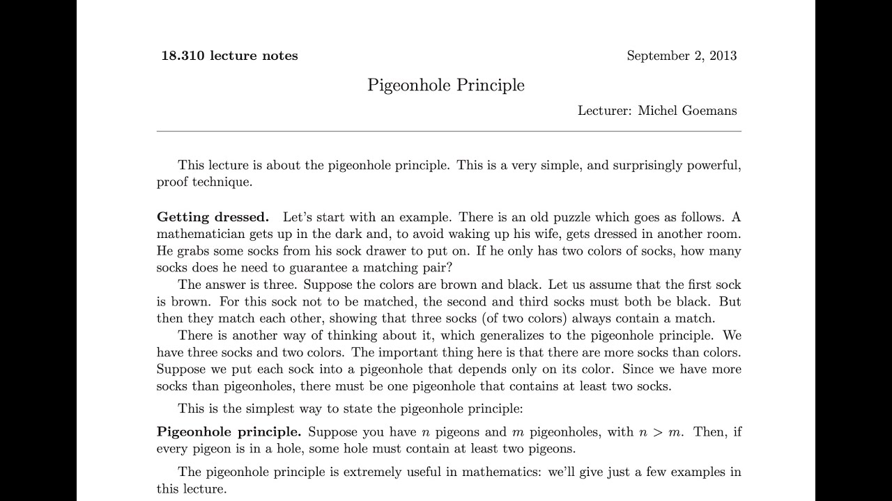 [MIT Open Course] Principles of Discrete Applied Mathematics ...