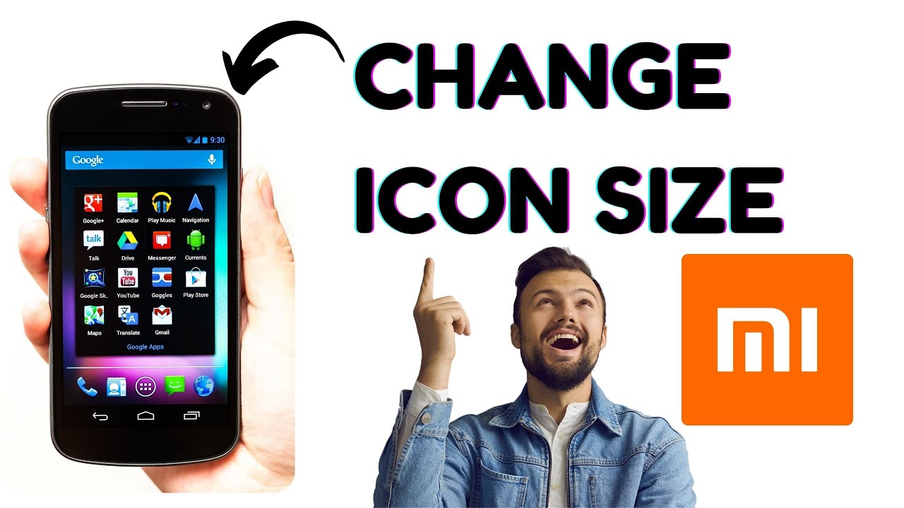 How to Change Apps Icon Size on Xiaomi Redmi Note 10 Pro - YouTube