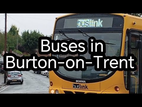 Buses in Burton-on-Trent - YouTube