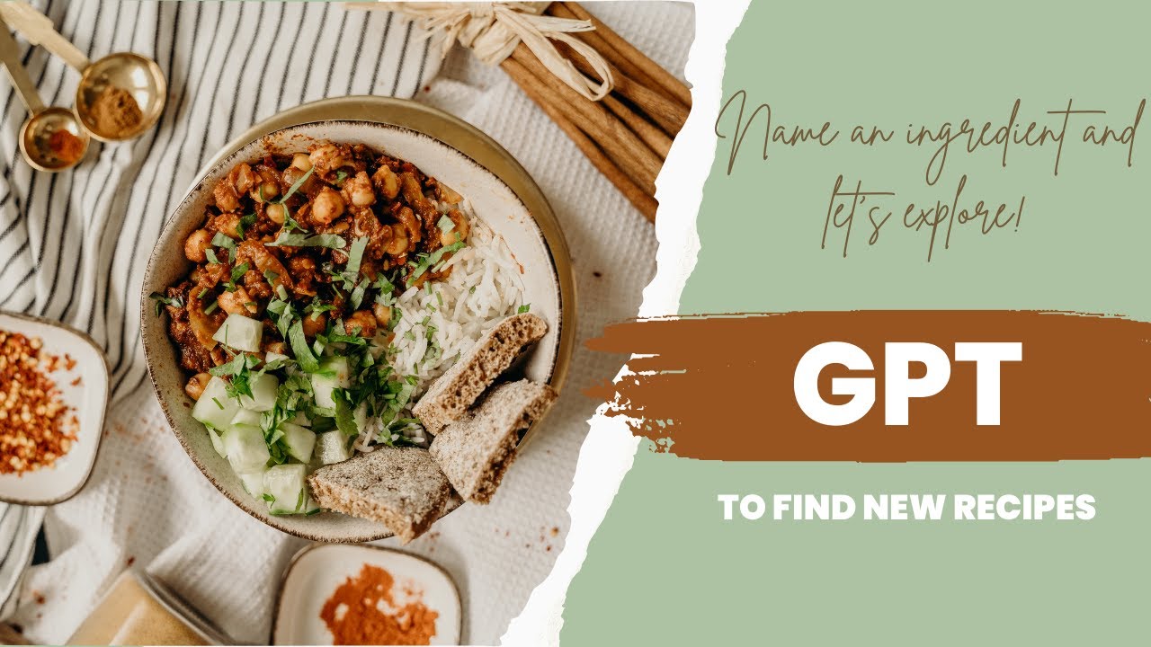 GPT to Find Recipes - Chat GPTs Custom Action Beginners Guide - YouTube