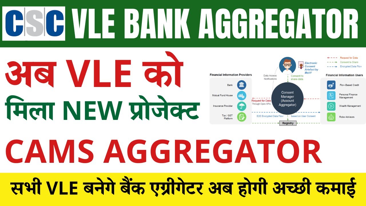 CSC NEW UPDATE | CSC BANK AGGREGATOR | CSC NEW SERVICE START 2024 - YouTube