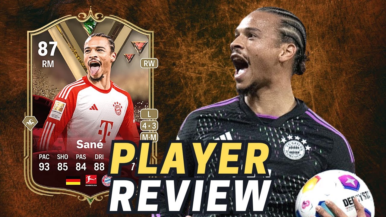 LEROY SANE ULTIMATE DYNASTIES EAFC 24 REVIEW - YouTube