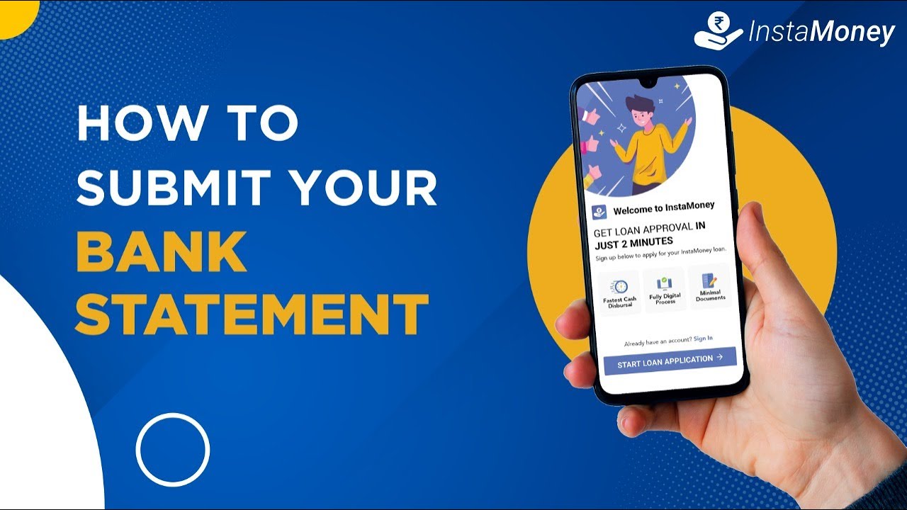 How To Upload Your Bank Statement - YouTube