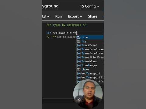 Quick TypeScript Guide: Types by Inference #TypeScript #codingshorts # ...