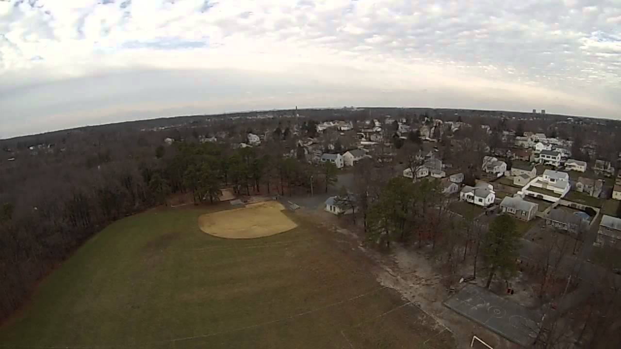 Aerial footage Albert Ave Park Milltown NJ - YouTube