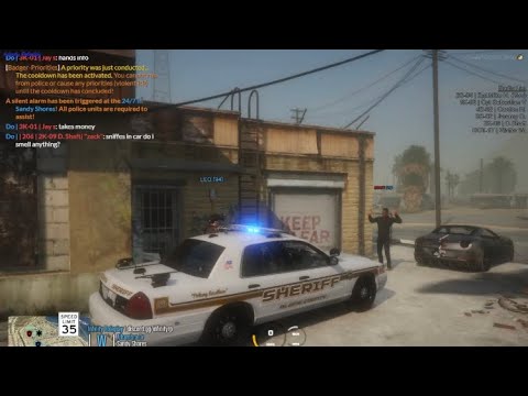 FiveM | 2011 CVPI BCSO | SHERIFF MIKE HAWK ON DUTY - YouTube