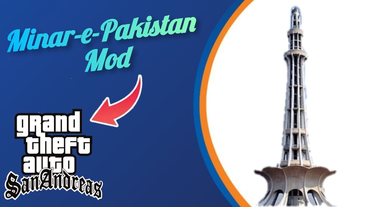 Minar-e-Pakistan mod in GTA sa pc || how to download Minar-e-Pakistan ...