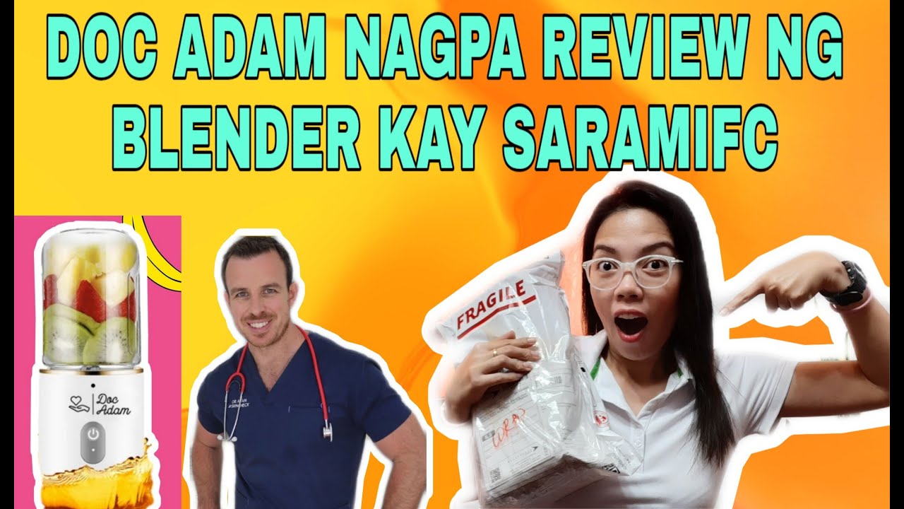 LET'S REVIEW DOC ADAM PORTABLE JUICER - YouTube