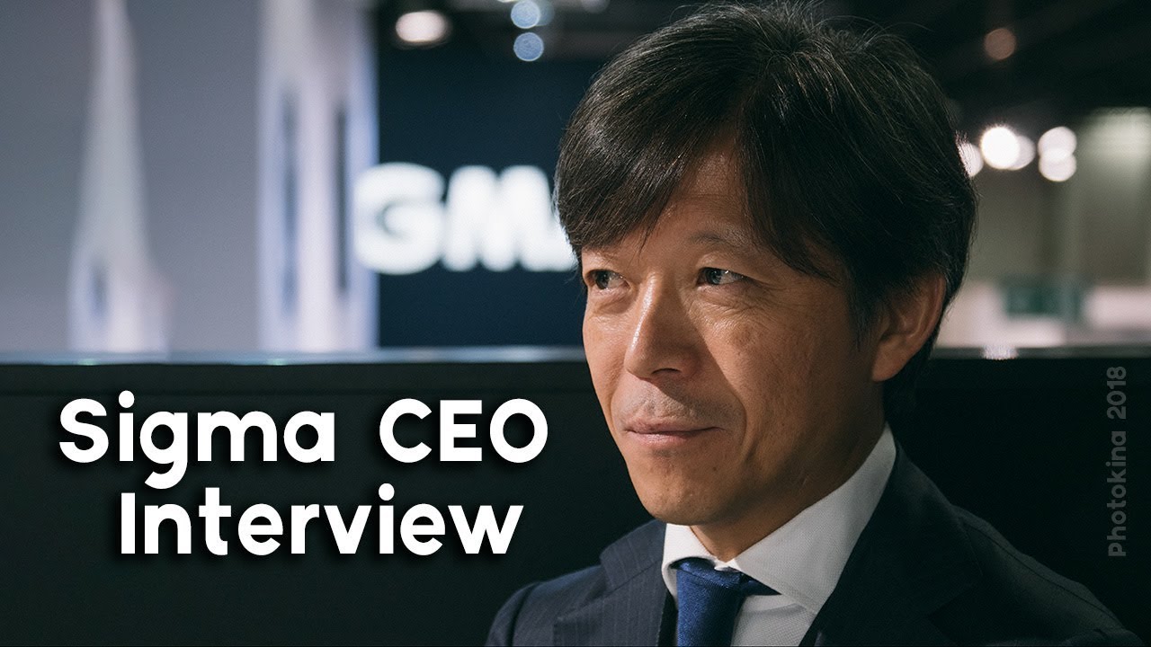 Sigma CEO Interview: Photokina 2018 - YouTube